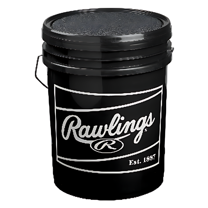 Rawlings Source For Sports 6-Gallon Baseball Empty Ball Bucket – Time ...