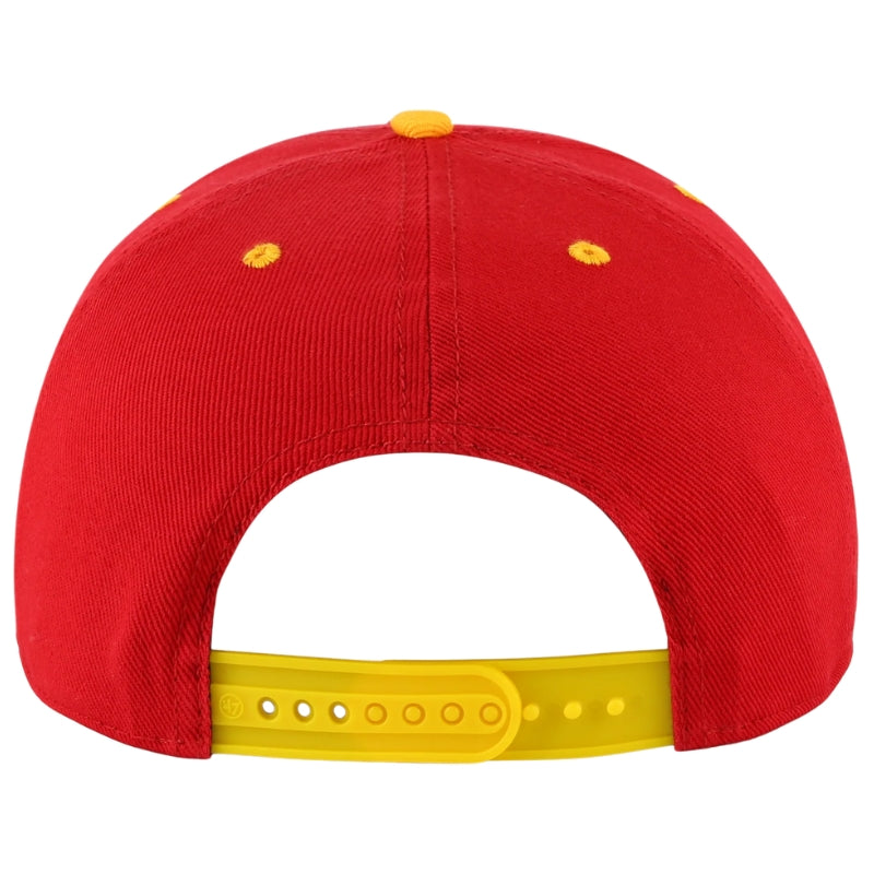 '47 NHL Double Header Baseline Hitch Snapback Hat Calgary Flames – Time ...