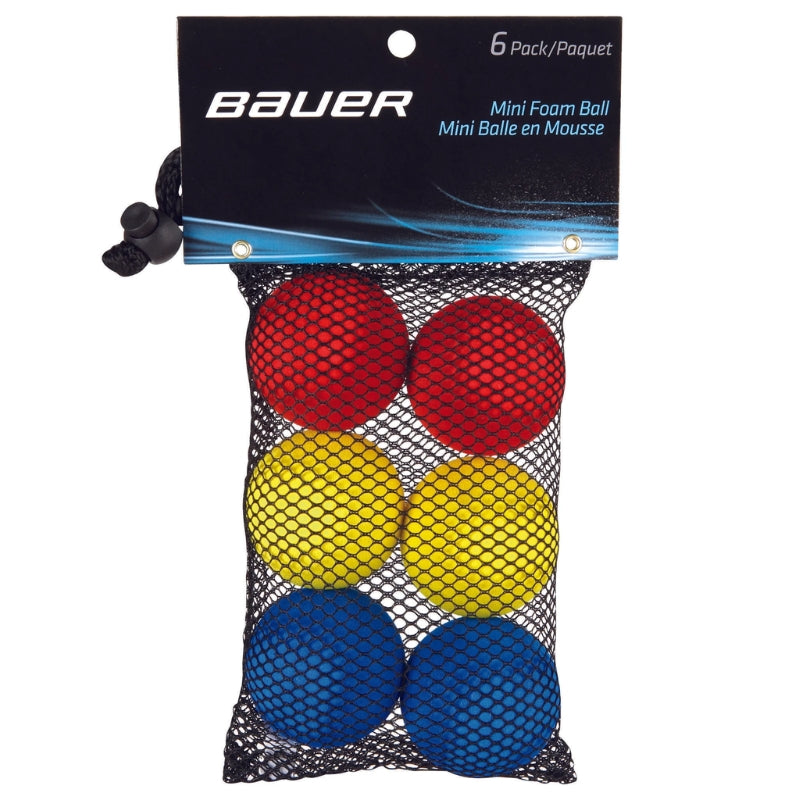 Bauer Mini Foam Ball - 6 Pack – Time Out Source For Sports