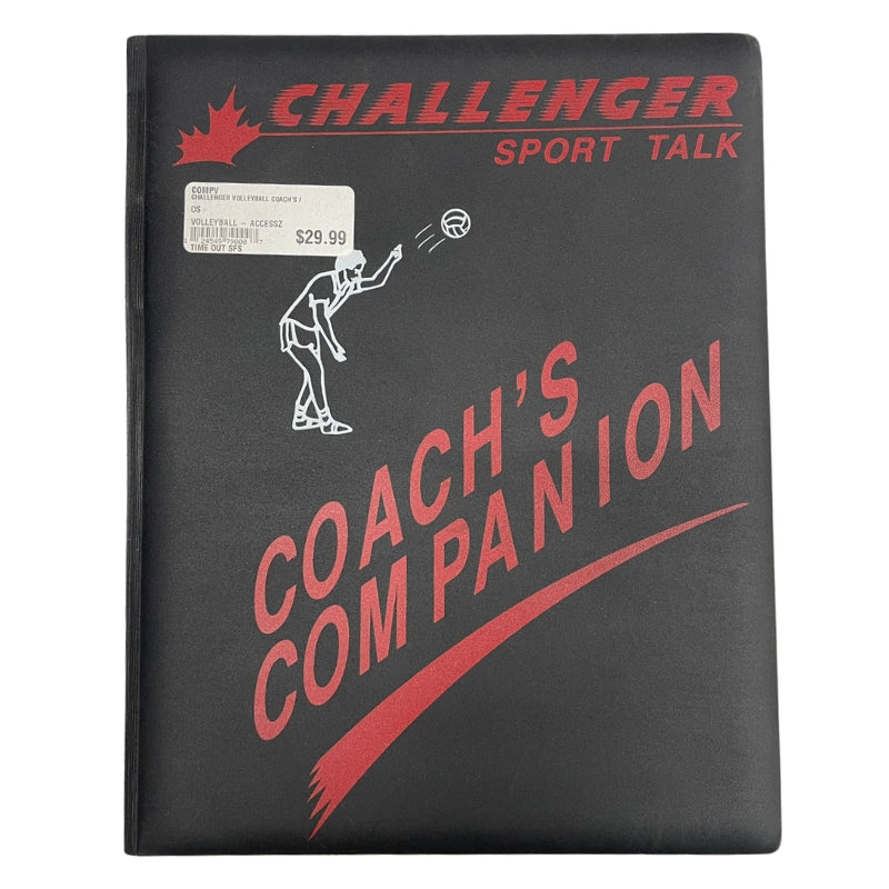 Challenger Coach`s Companion Volleyball Note Pad – Time Out Source For ...
