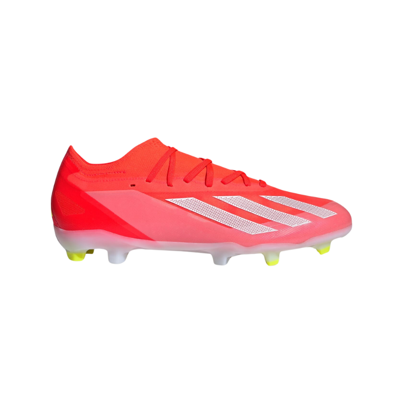Adidas X Crazyfast Pro FG Soccer Cleats Red/White/Yellow Senior – Time ...