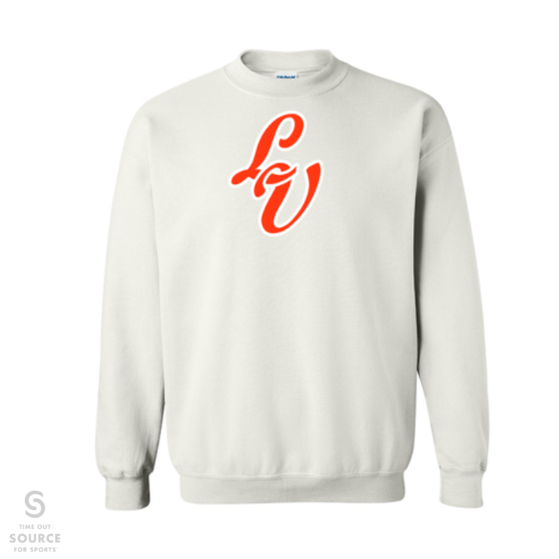 LVLL Large Logo Crew Gildan Crewneck - Ladies – Time Out Source For Sports