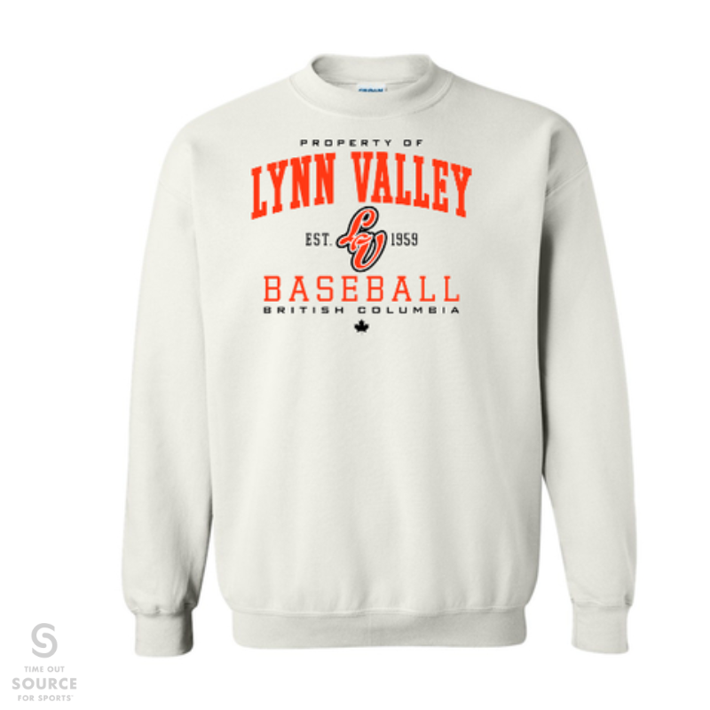 LVLL "Property of Lynn Valley" Crew Gildan Crewneck – Time Out Source ...