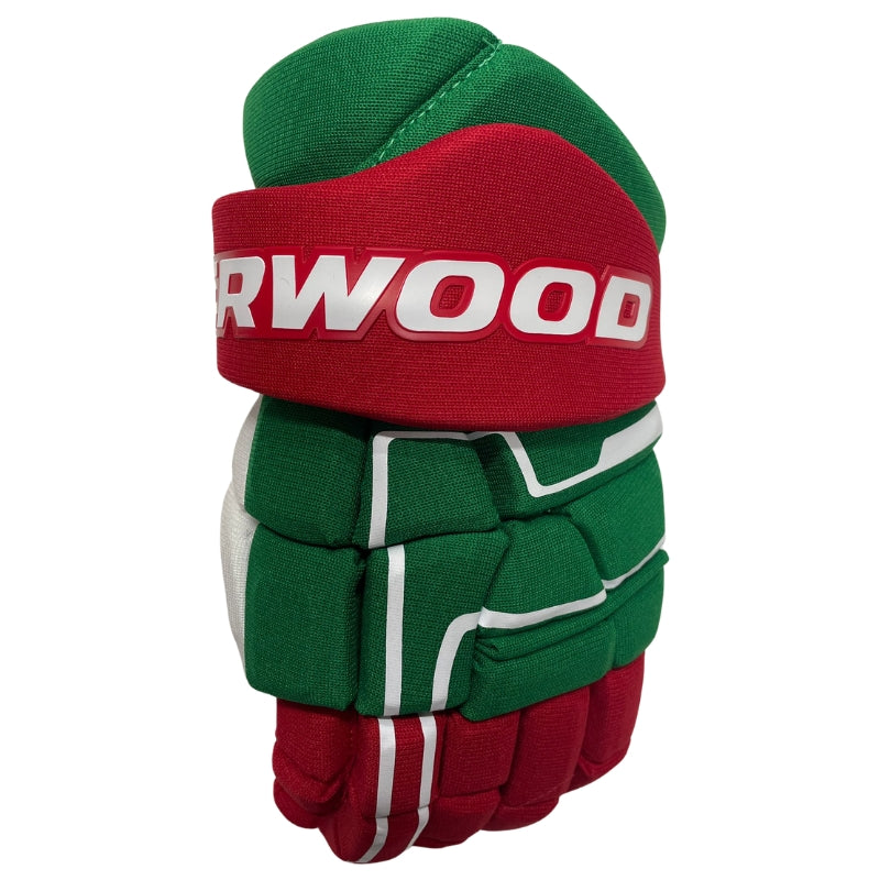 Sherwood Code Encrypt Pro Hockey Gloves NJD RR 20 - Sr – Time Out ...