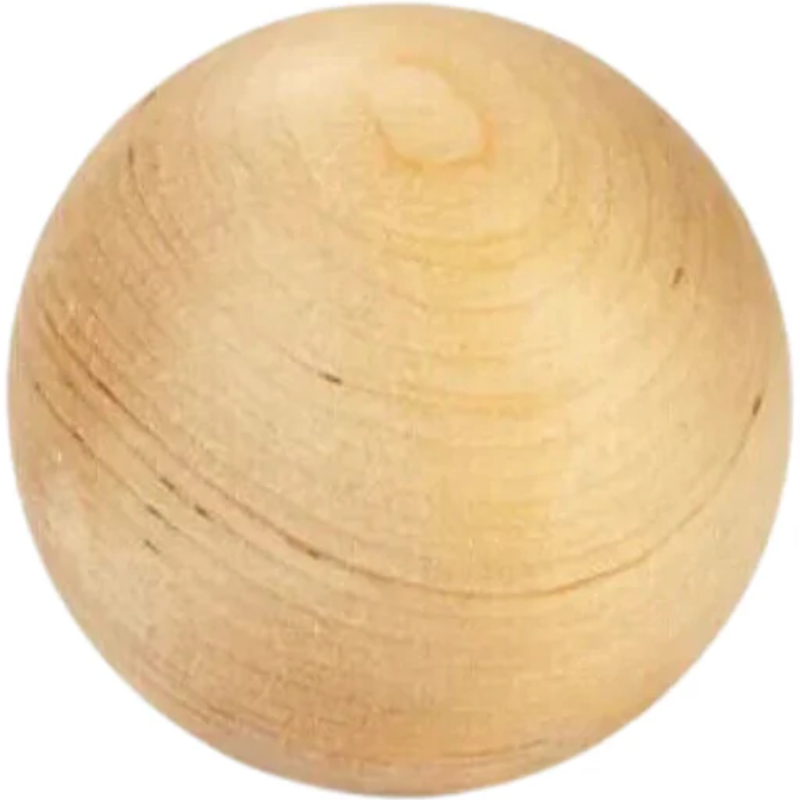 Blue Sport Swedish Stick Handling Wooden Ball – Time Out Source For Sports