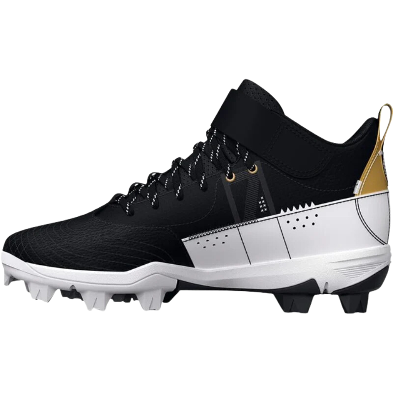 Under Armour Harper 7 RM Boys Mid Baseball Cleats - Junior – Time Out ...