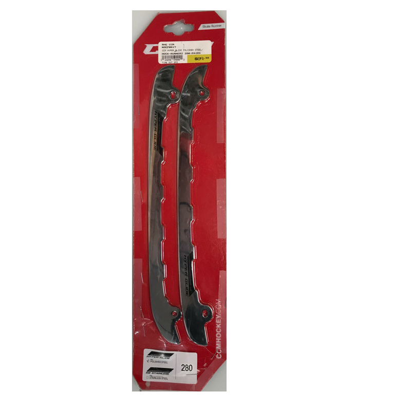 CCM HyperGlide Polished Steel Runner – Time Out Source For Sports